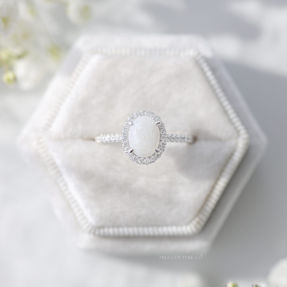 The Evangeline Breastmilk / Keepsake Ring by Milk Couture Co.