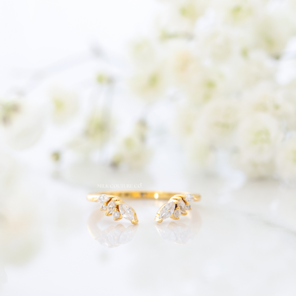 The Evara Stacking Ring – Milk Couture Co.
