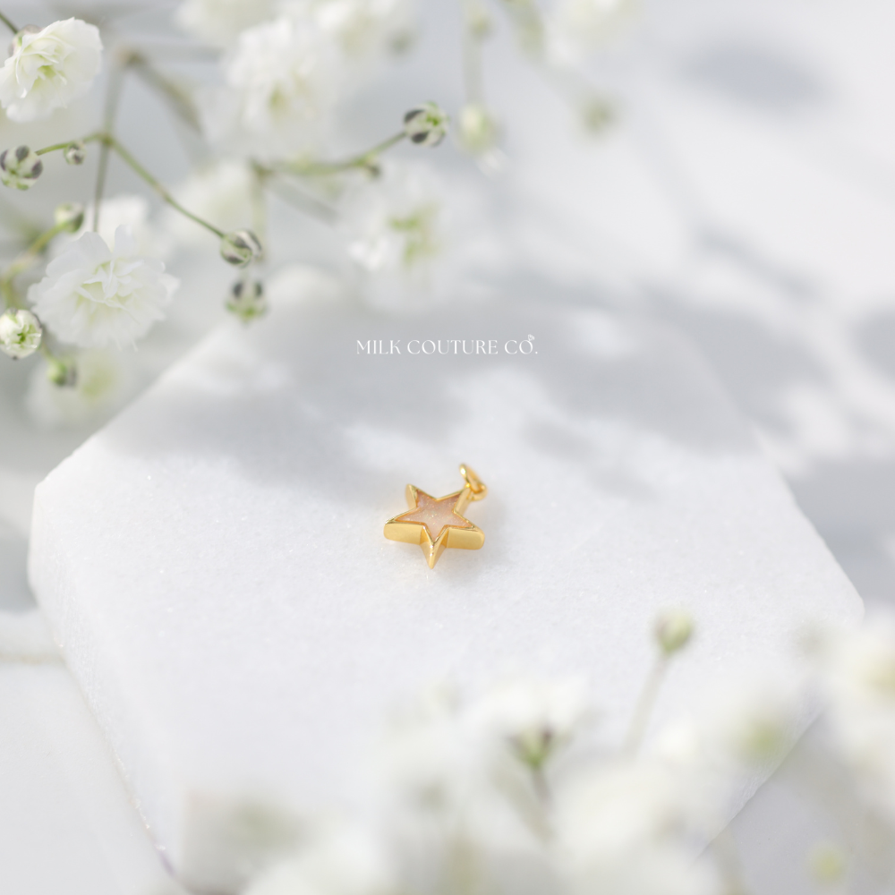 Tiny Star Charm – Milk Couture Co.