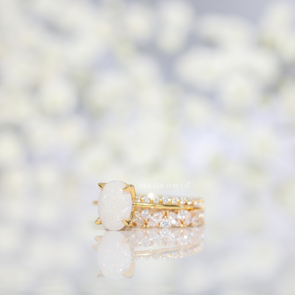 The Selah Breastmilk / Keepsake Ring by Milk Couture Co.