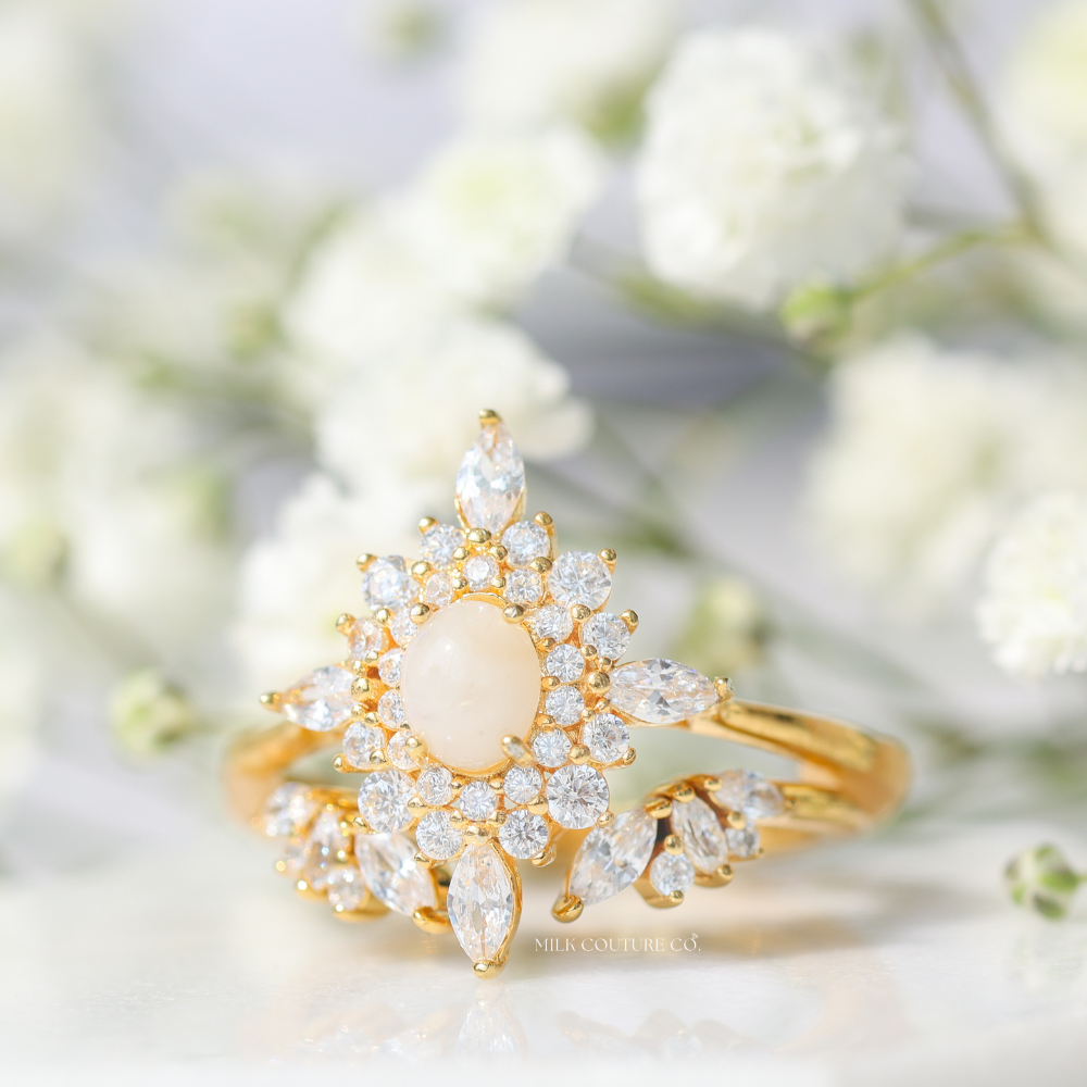 The Starlight Breastmilk / Keepsake Ring by Milk Couture Co.