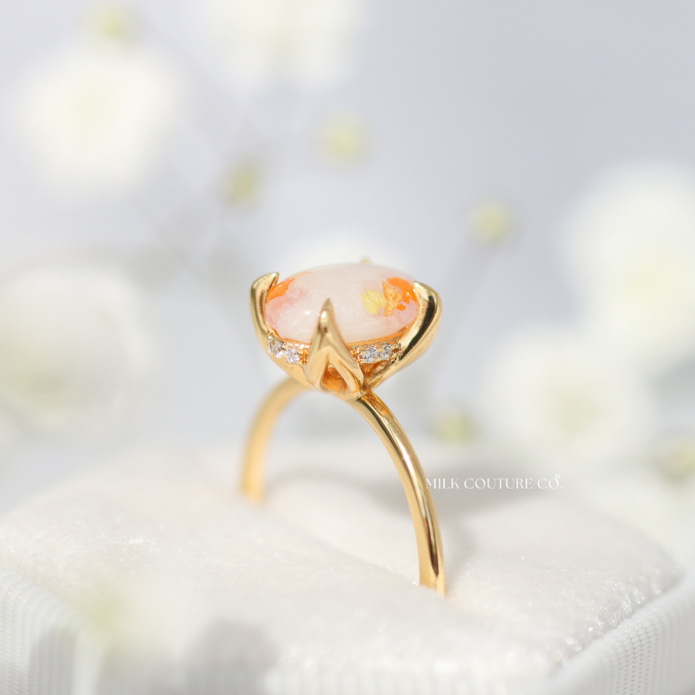 The Selah Breastmilk / Keepsake Ring by Milk Couture Co.