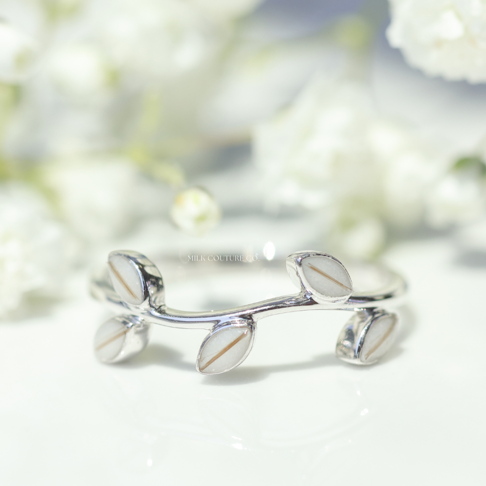 The Eden Breastmilk / Keepsake Ring by Milk Couture Co.