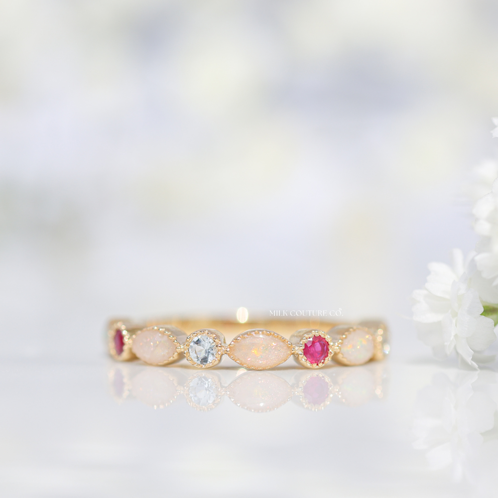 The Heirloom Breastmilk / Keepsake Ring by Milk Couture Co.