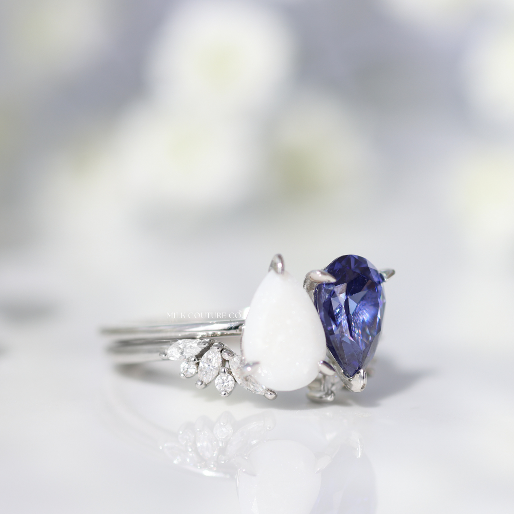 The Kalah Breastmilk / Keepsake Ring by Milk Couture Co.